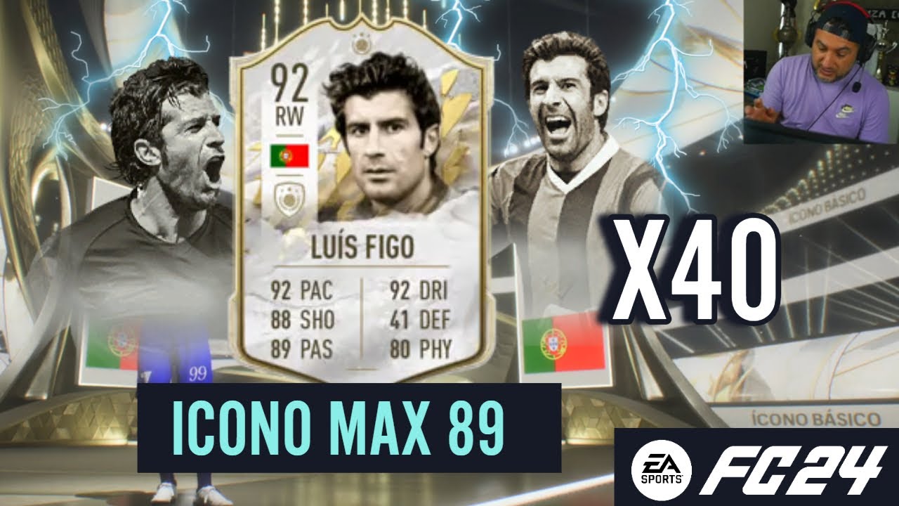 40x MAX 89 ICON PACKS! 🤑🤑 FC 24 ULTIMATE TEAM ¿VALE LA PENA EL ICONO ...
