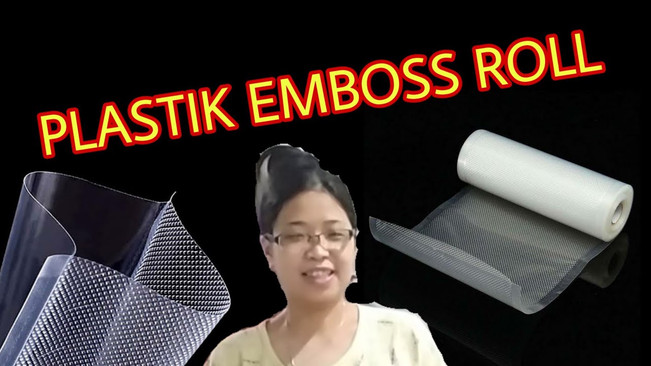 CARA VACUUM SEALER DENGAN PLASTIK EMBOSS ROLL - YouTube