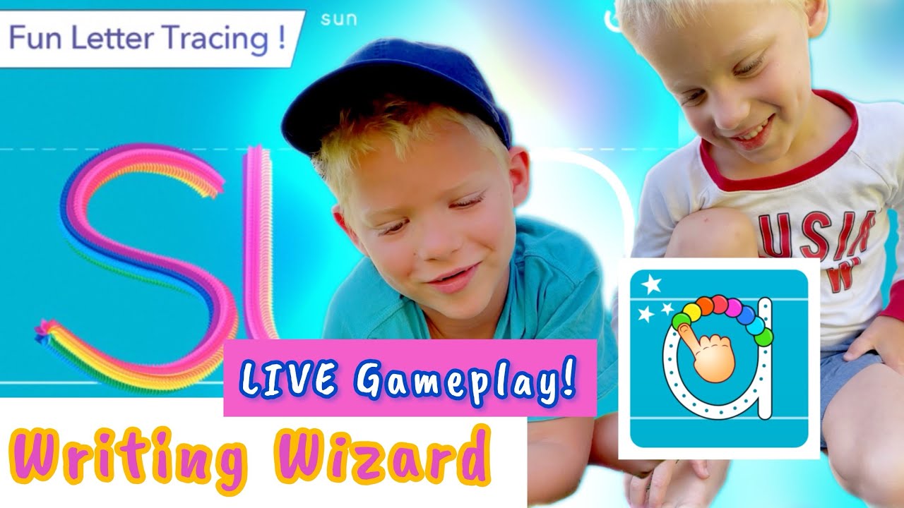 Fun letter tracing game on WIZARD WRITING app on iPhone! #gaming # ...