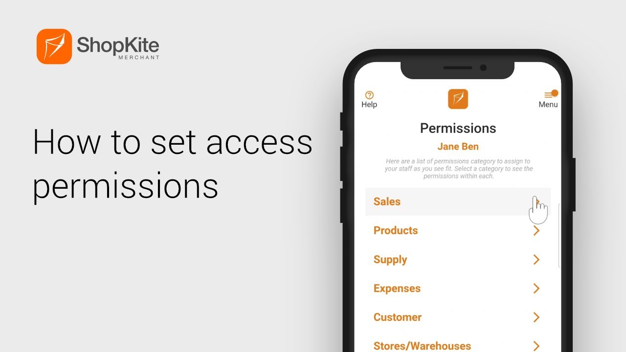 How to set access permission for staff - YouTube