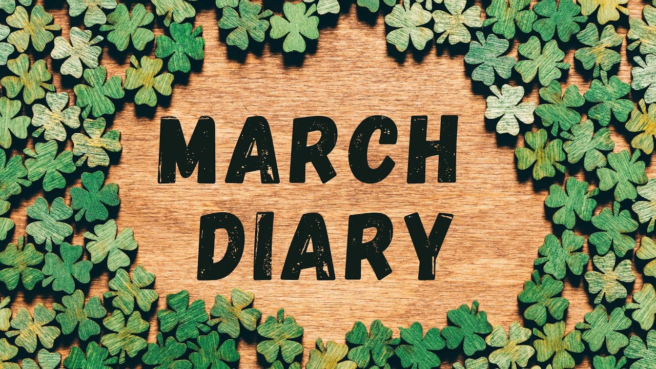 March Diary - 2024 - Bag Making and Little House Road Trip - YouTube