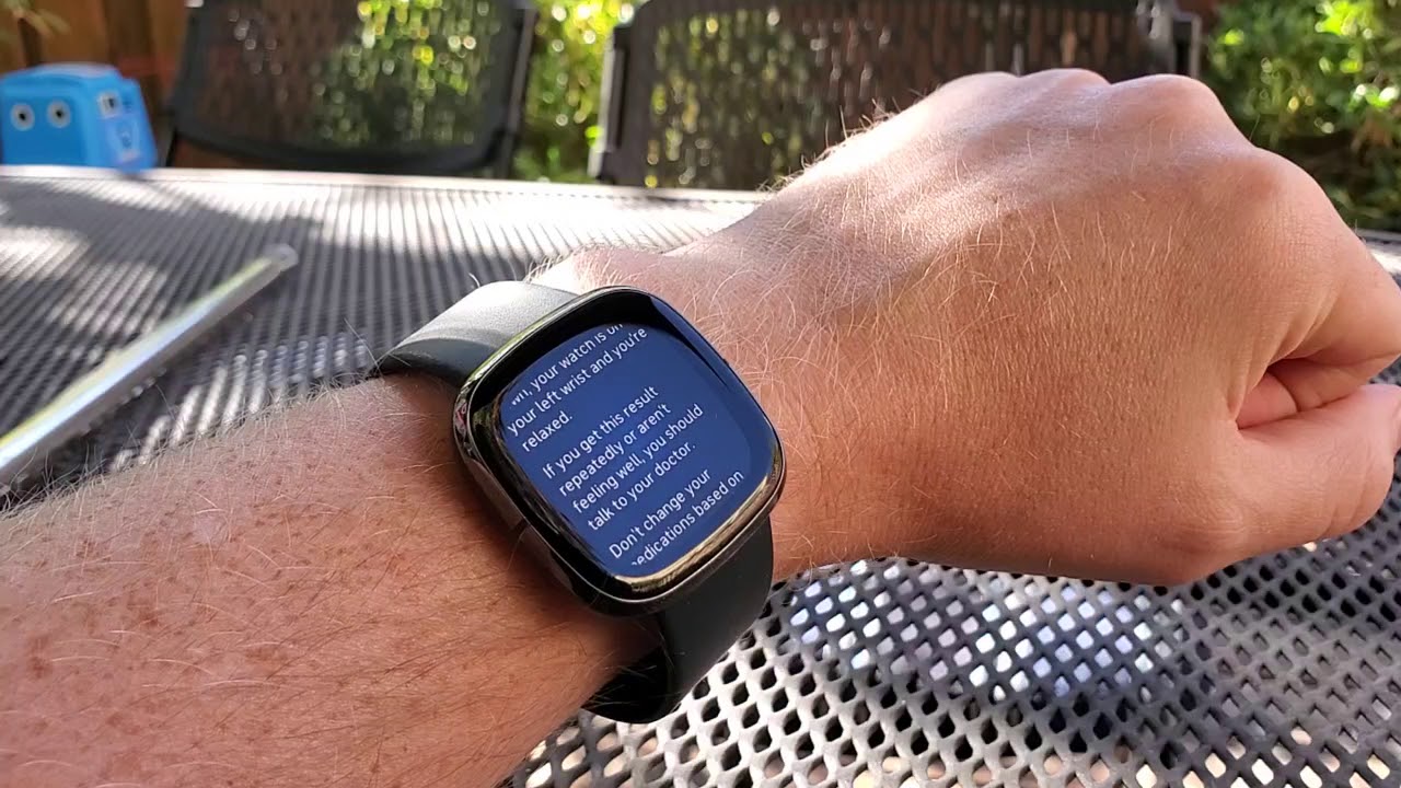 How to Take ECG Reading On Fitbit Sense - YouTube
