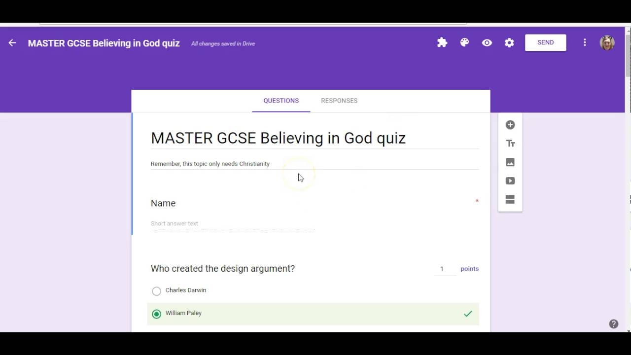 Google quizzes 5 - YouTube