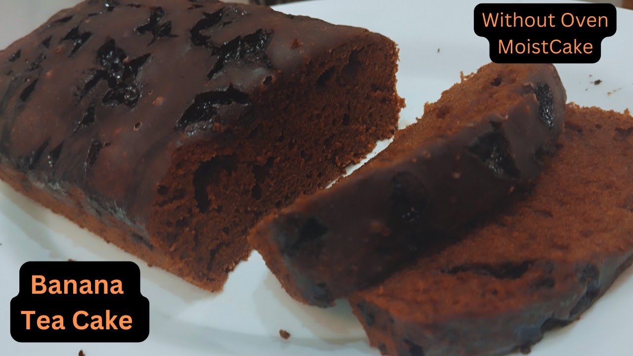 Banana Tea Cake |No Oven Chocolate Banana Tea Cake - YouTube