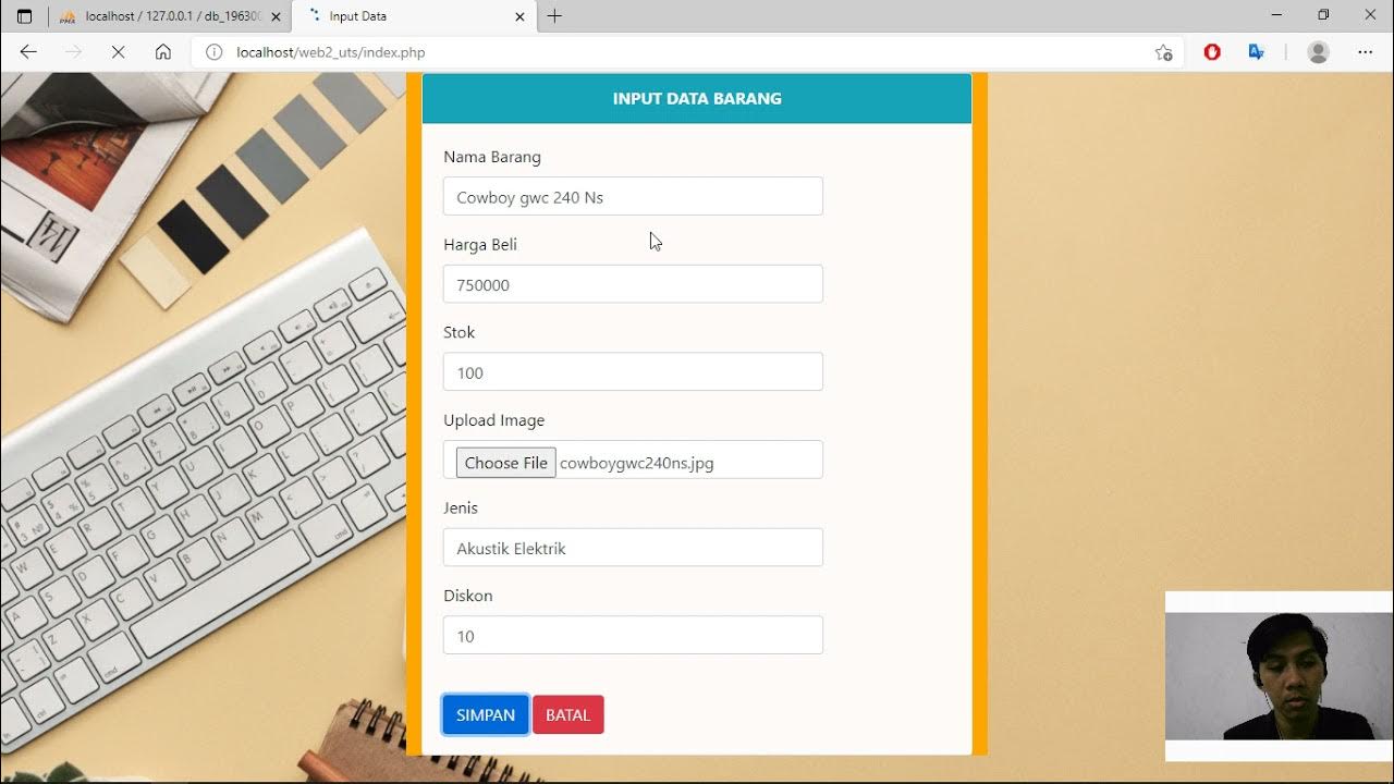 Demo Program Sederhana PHP & MYSQL - YouTube