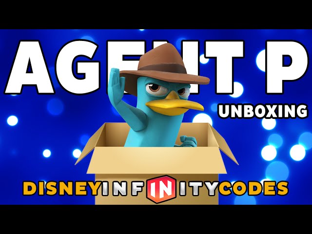 New Disney Infinity Phineas Agent P Toy Box Pack Texture