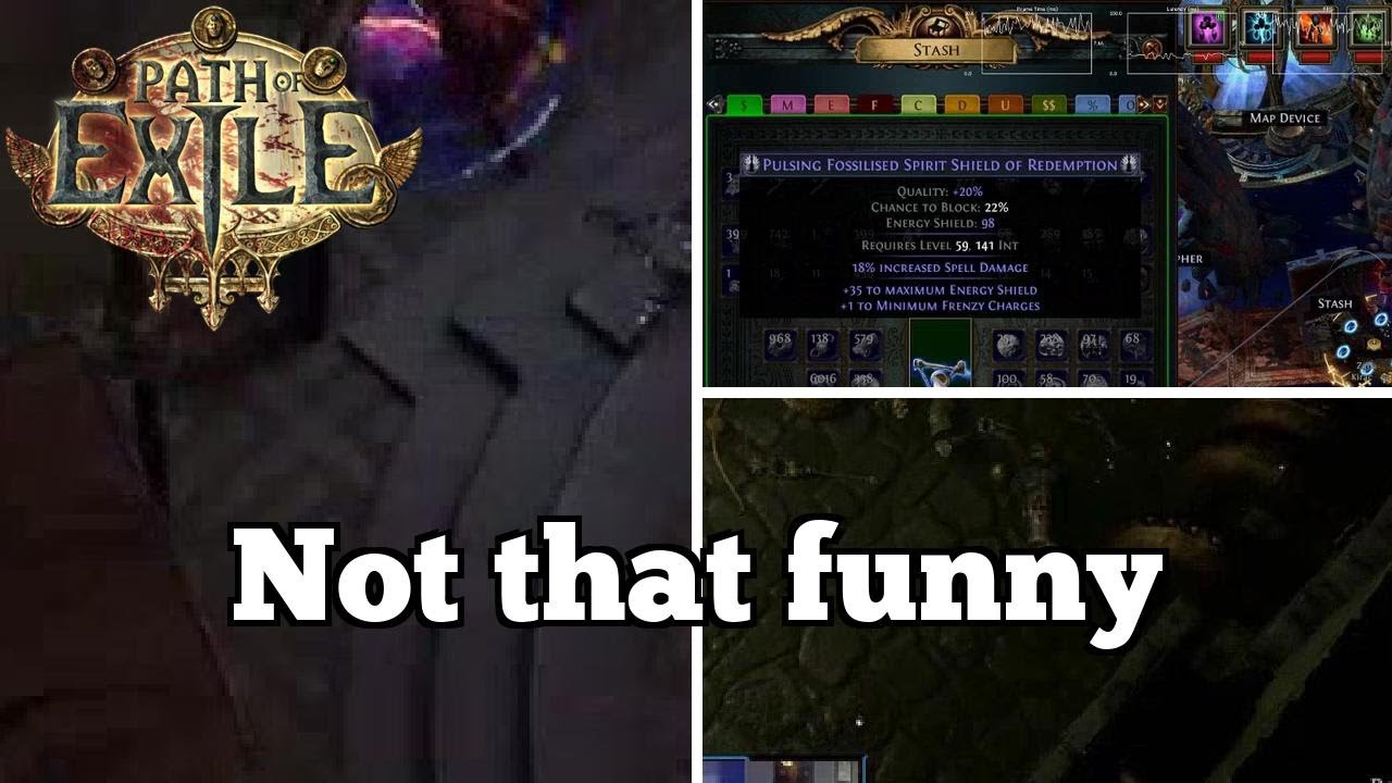 Not that funny | Daily Path of Exile Highlights - YouTube