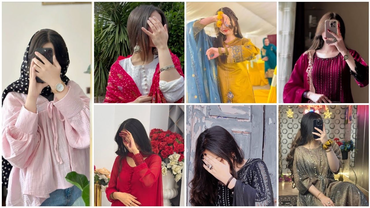 Stylish hidden face girls dp poses 🔥| Cute dpz for girl🦋 profile pic # ...