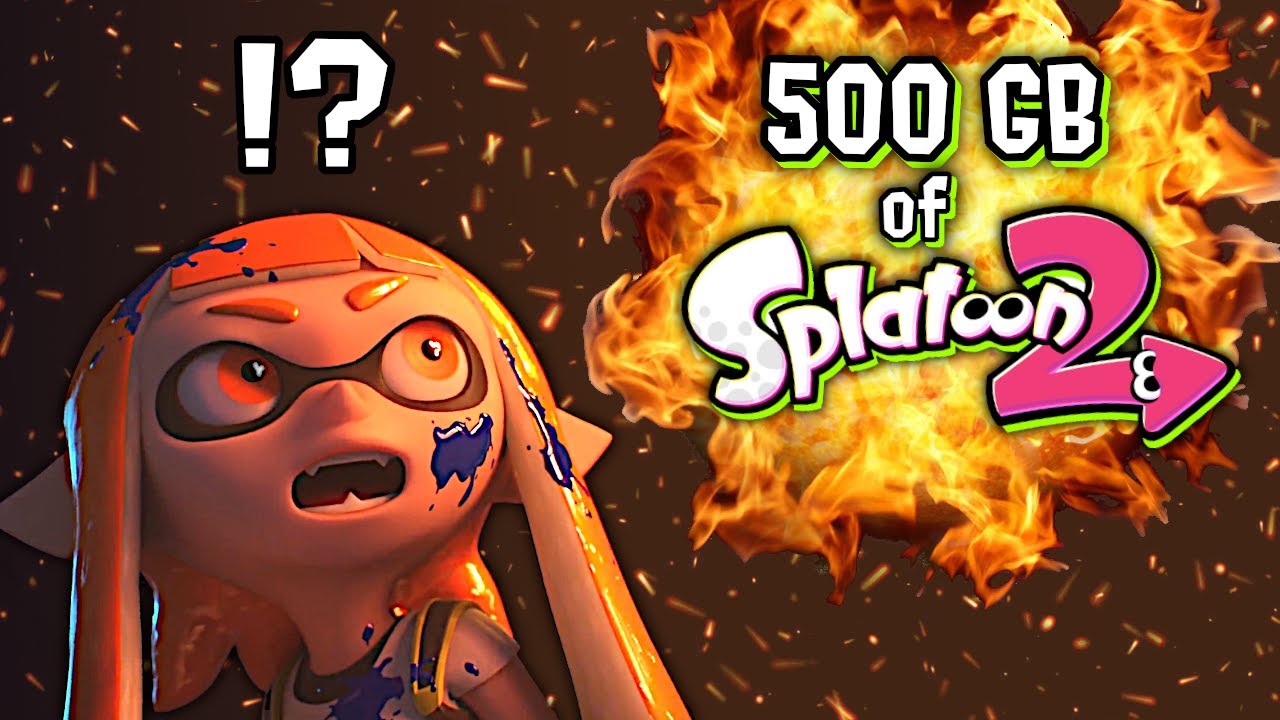 So I Found 500GB Of Splatoon 2 Clips That I Have To Get Rid Of Before ...