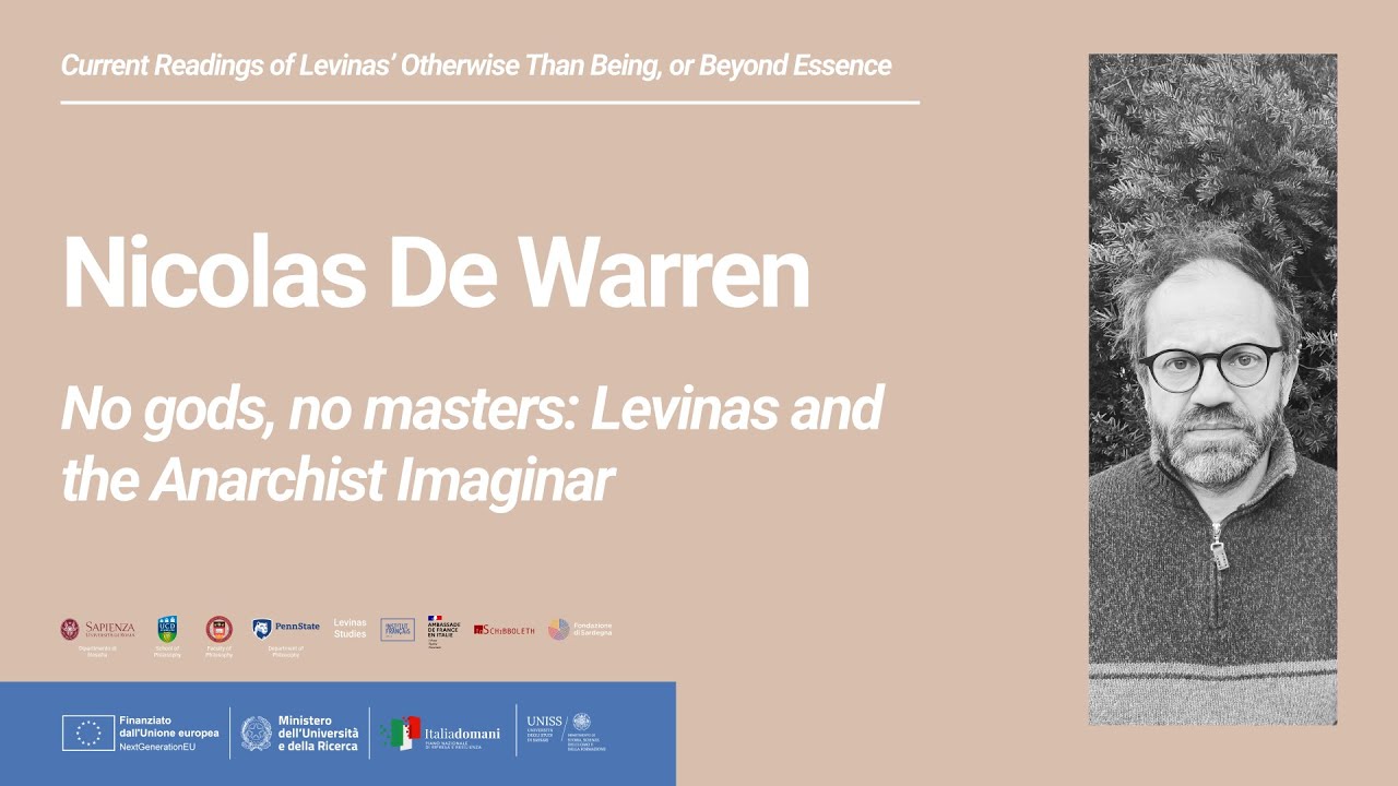 Nicolas De Warren - No gods, no masters: Levinas and the Anarchist ...