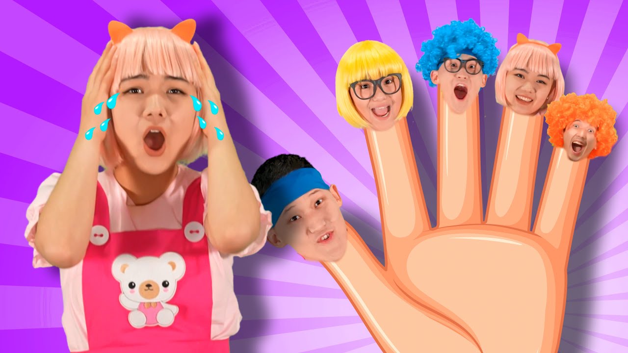 Boo boo finger family | Digidon Kids Songs - Nursery Rhymes - YouTube
