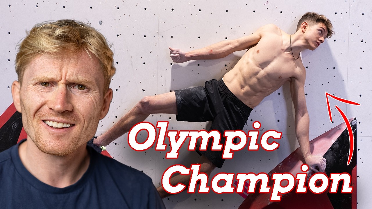 I got DESTROYED by the Climbing Olympic Gold Medalist - YouTube