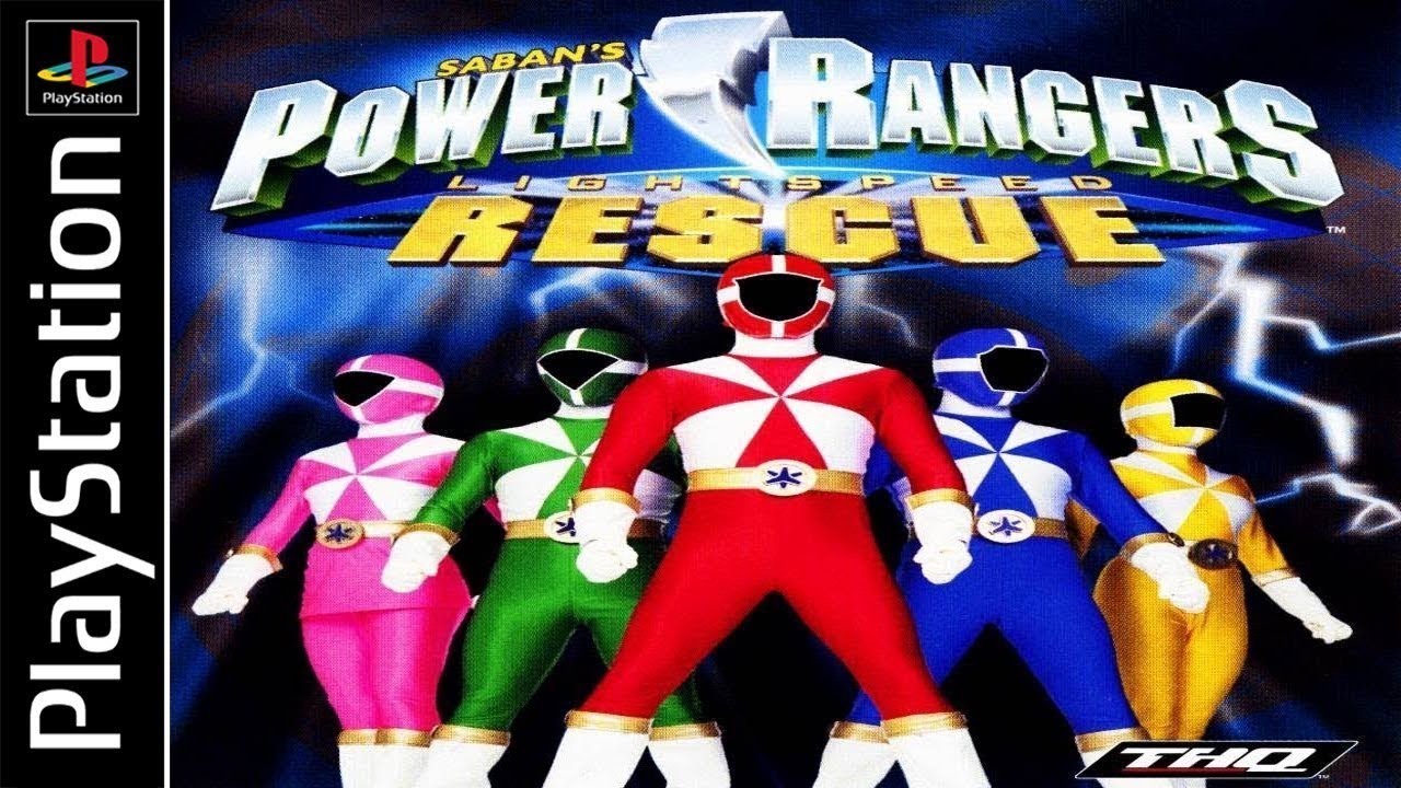 Power Rangers Lightspeed - O Resgate (PS1) | Jogando com Titanium ...