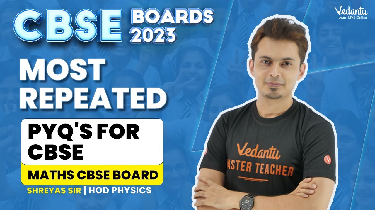 Most important PYQ's for CBSE Class 12 Maths Board Exam | CBSE Board ...