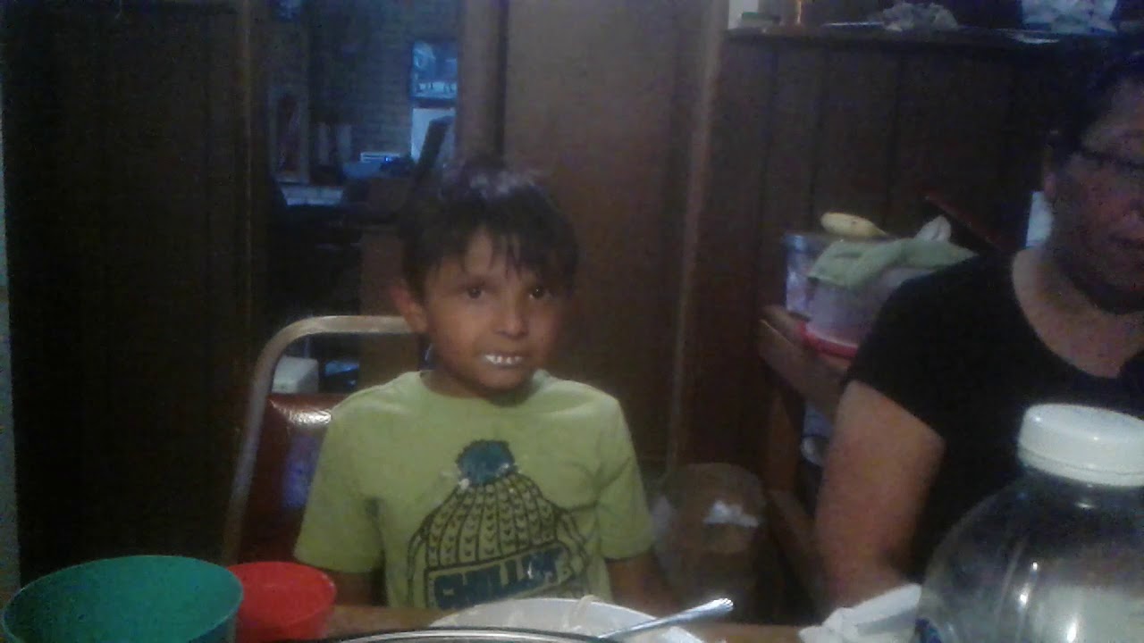 From tantrum to playing -at dinner table - YouTube