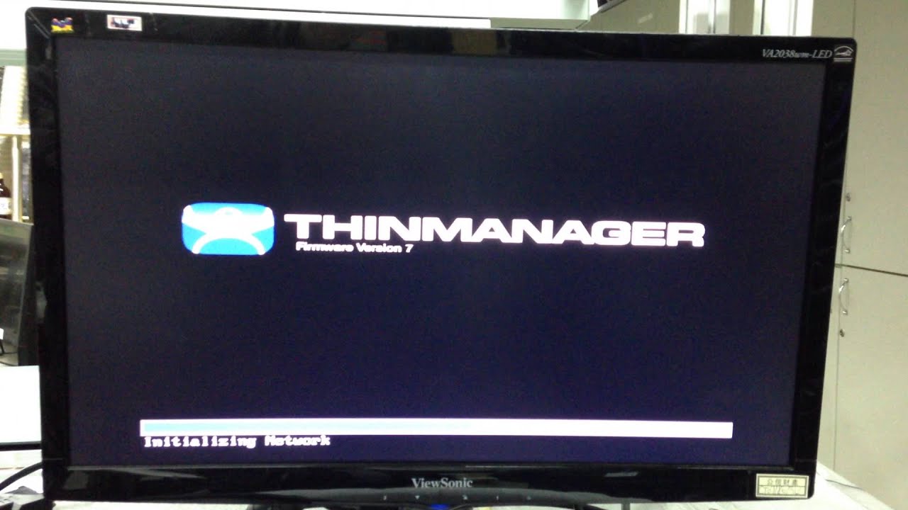 Clientron L810 Boot to ThinManager 8.0 - YouTube
