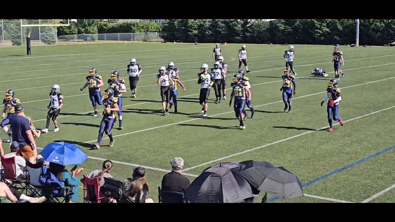 2025 NCAFA - Bantam - Bell Warriors Vs South Glocester Raiders -First ...