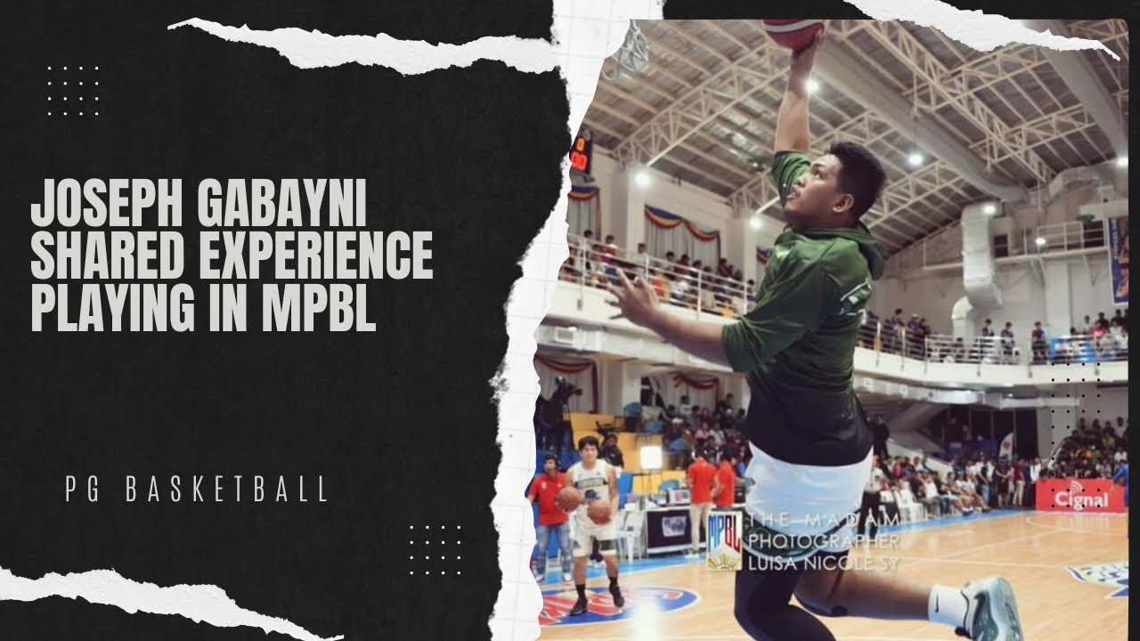 Joseph gabayni shared experience playing in mPbl - YouTube