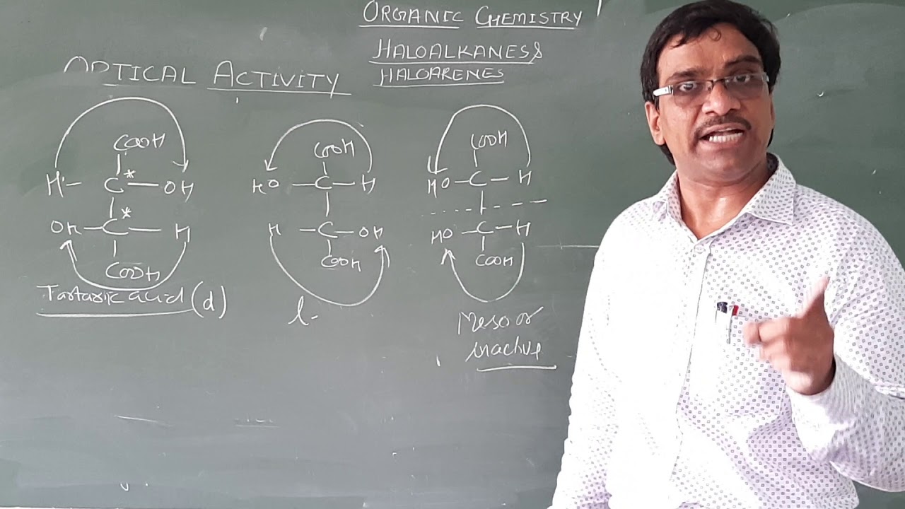 ORGANIC CHEMISTRY (OPTICAL ACTIVITY) - YouTube