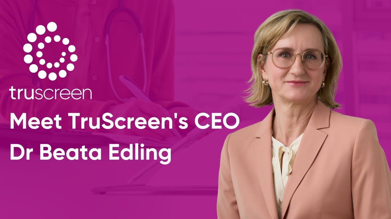 Meet TruScreen's (NZX/ASX:TRU) CEO Dr Beata Edling - YouTube