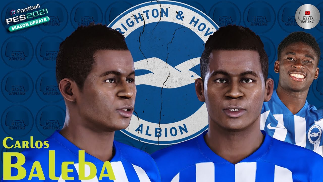 Carlos Baleba Face PES 2021 PES 2020 Brighton and Hove Albion | NISZ ...