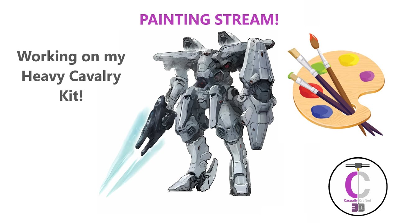 Painting the Heavy Cavalry model kit! - YouTube