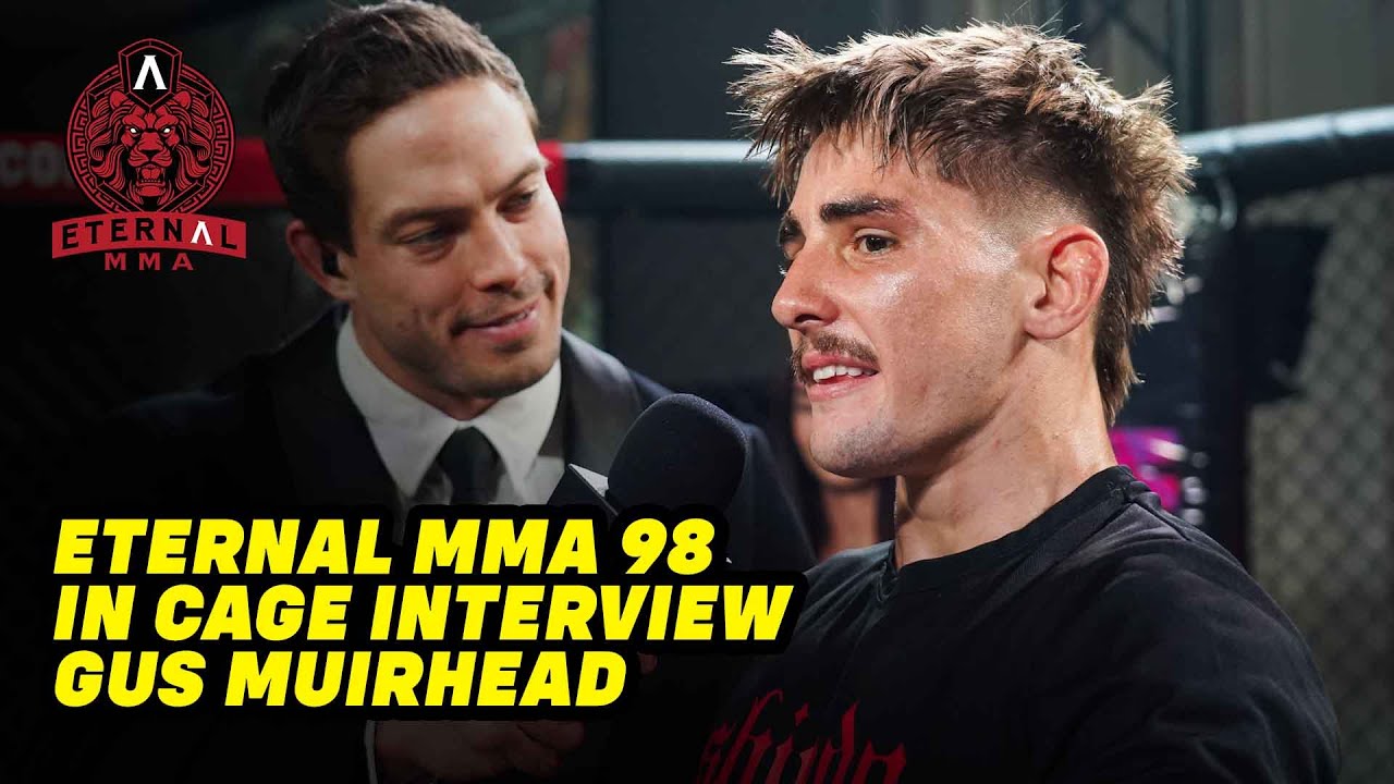 Eternal MMA 98: Gus Muirhead: In Cage Interview - YouTube