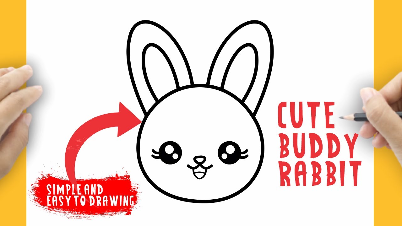 HOW TO DRAW A BUNNY - YouTube