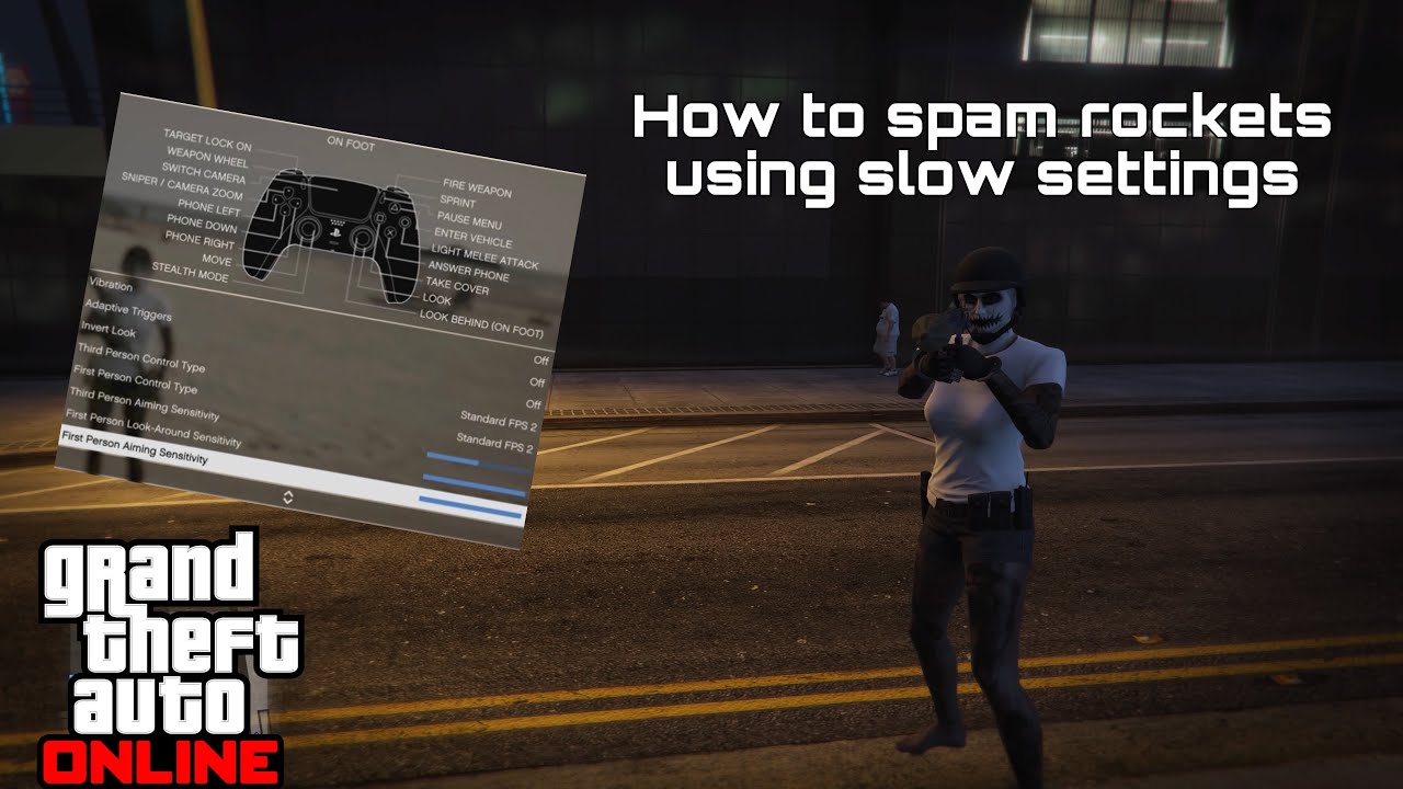 How To Spam Rockets EASY In GTA Online(SLOWEST SETTINGS) - YouTube