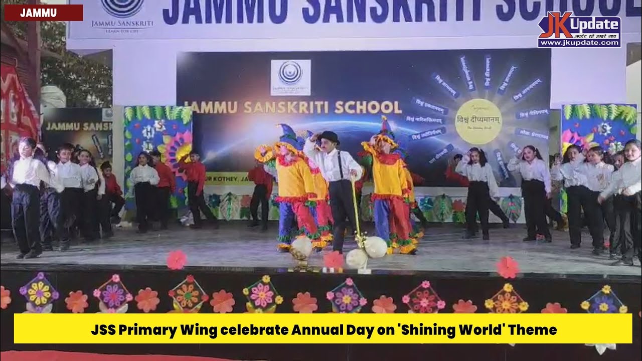JSS Primary Wing celebrate Annual Day on 'Shining World' Theme - YouTube