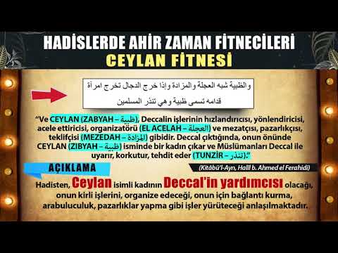 AHİR ZAMANDA CEYLAN FİTNESİ