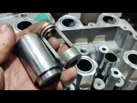Making a tool to remove the valves .. DV6 cylinder head - YouTube