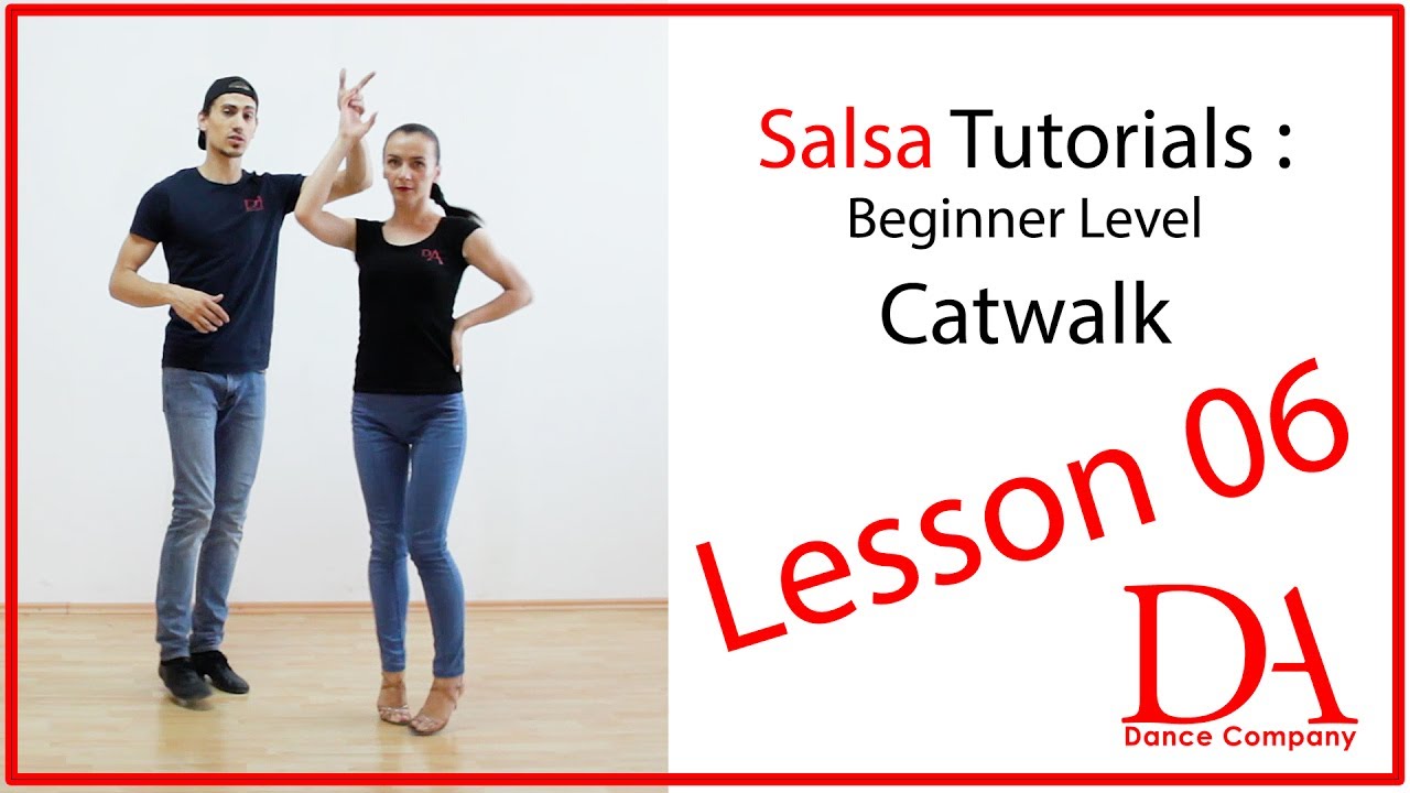 Salsa Tutorial 06: Catwalk | Salsa Beginners by Marius&Elena - YouTube