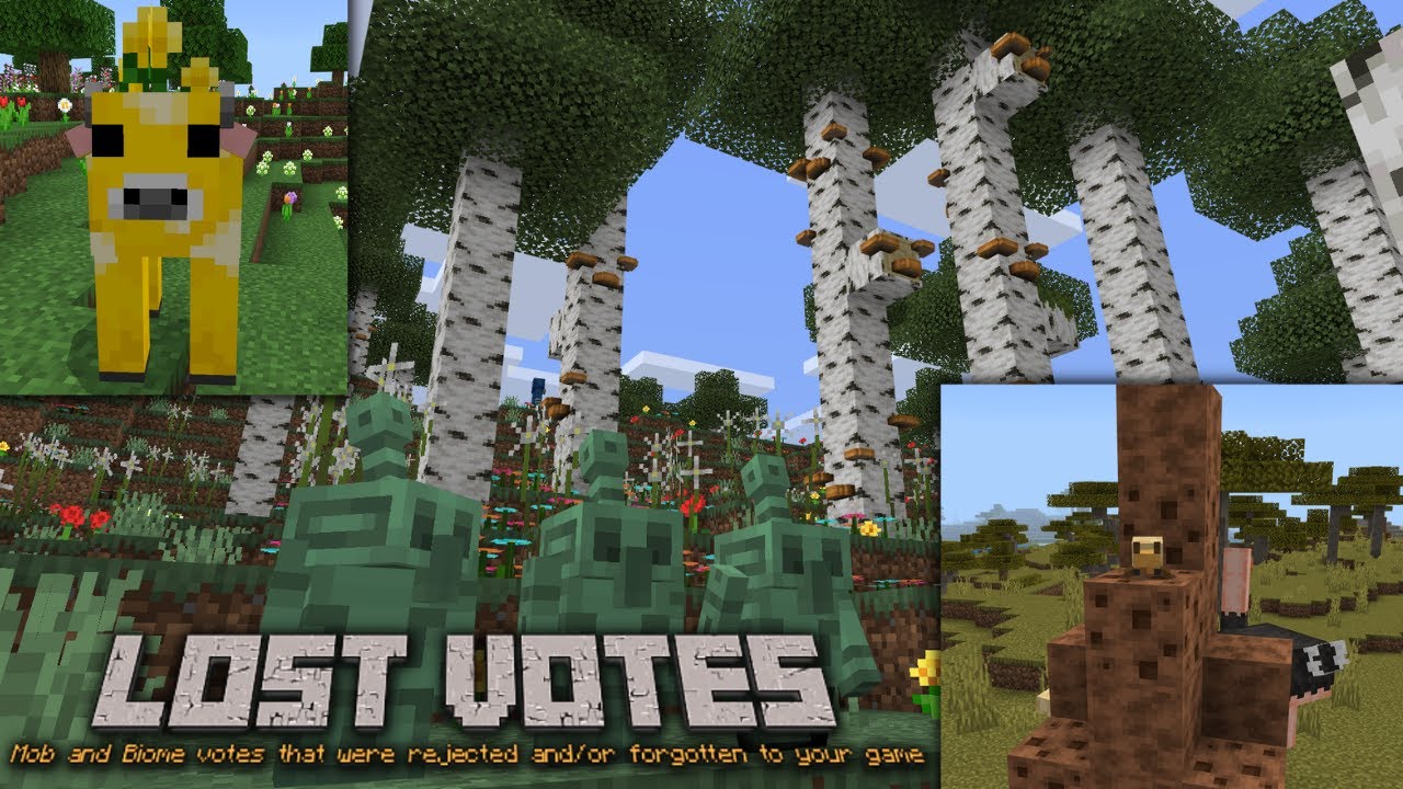 Minecraft Lost Votes Addon - YouTube
