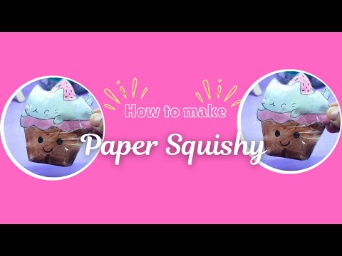 How To Make Paper Squishies | HOW I MAKE MY PAPER SQUISHYS | DIY Kawai ...