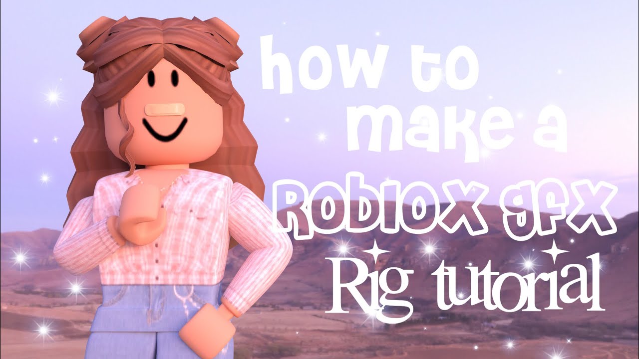 How to make a roblox gfx using a rig! || Roblox gfx tutorial! - YouTube