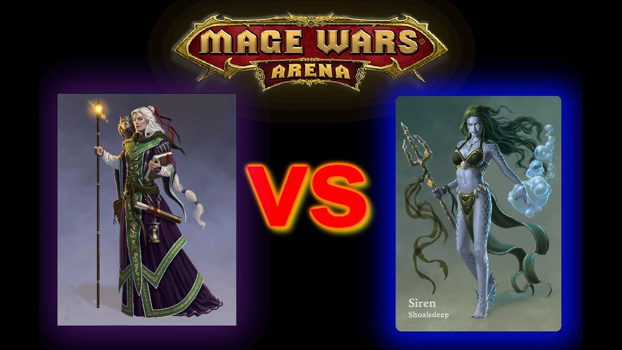 Sistarran Wizard vs Siren - Mage Wars Battle #138 - YouTube