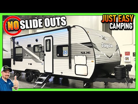 No Slide RV Simplicity Done RIGHT! 2025 Jayco Jay Flight SLX 210QB ...