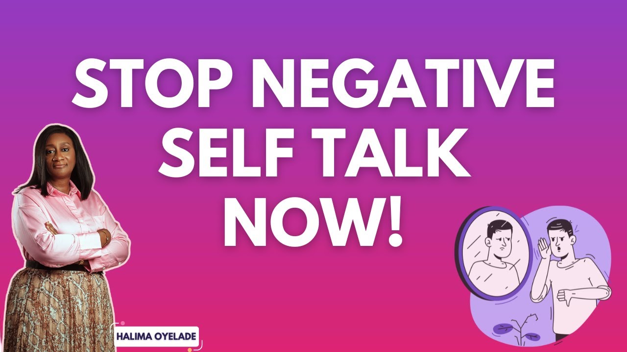 STOP NEGATIVE SELF TALK - Listen to this! - YouTube
