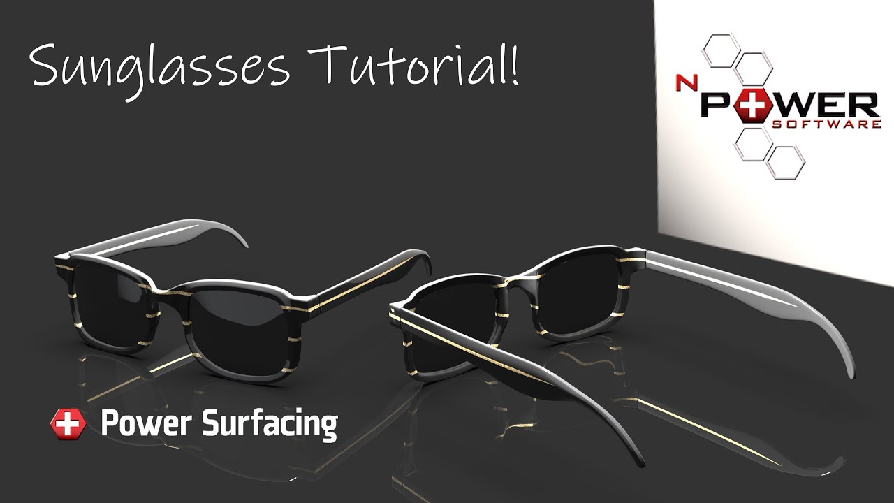 Sunglasses Surfacing in 5 minuets | SOLIDWORKS - YouTube