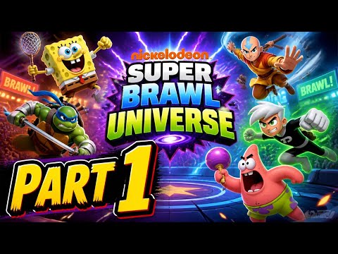 Nickelodeon's Super Brawl Universe PART 1 Walkthrough Gameplay ...