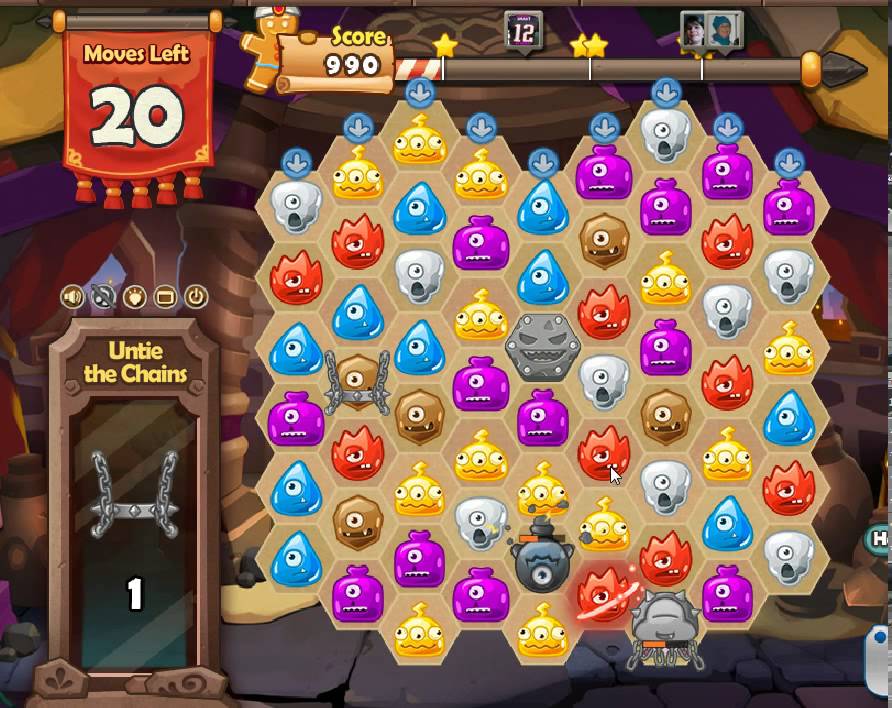 Monster Busters Hexa Blast Stage 672 - YouTube