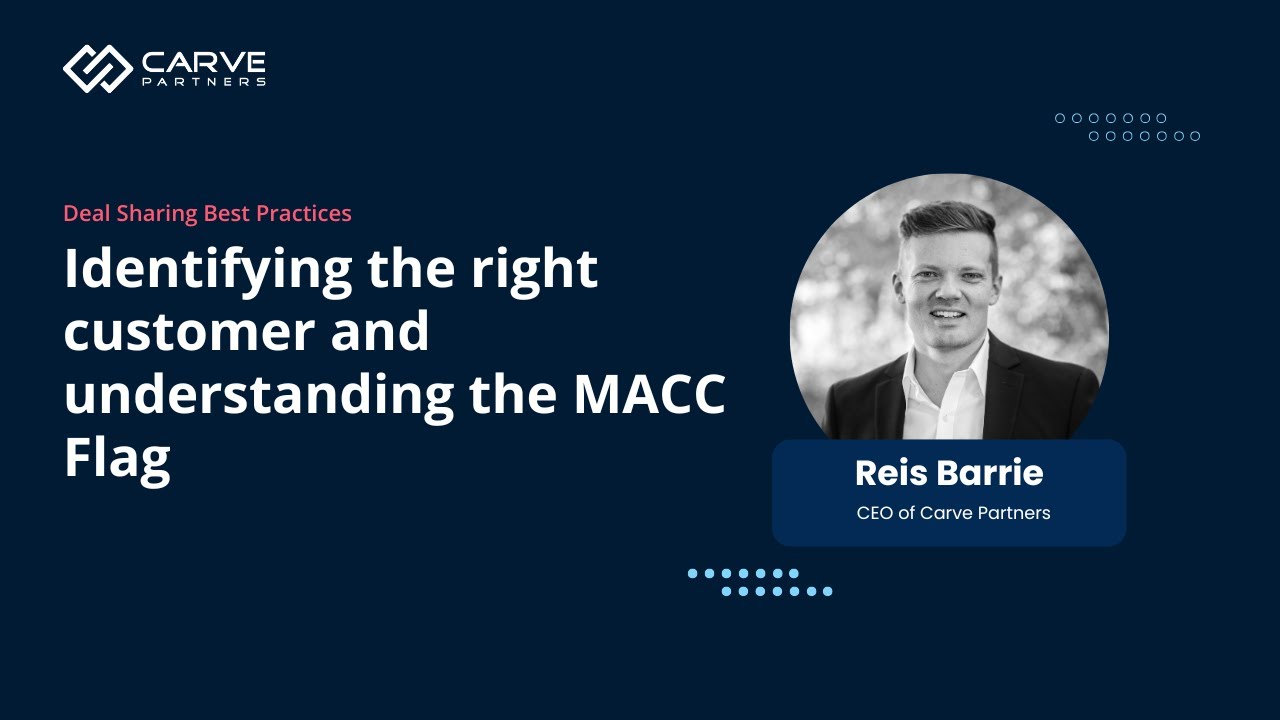 Identifying the right customer and understanding the MACC Flag - YouTube
