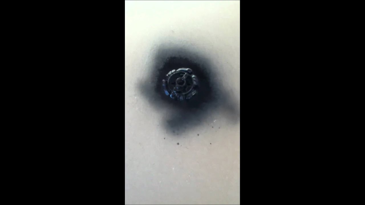 how to spray paint beyblade - YouTube