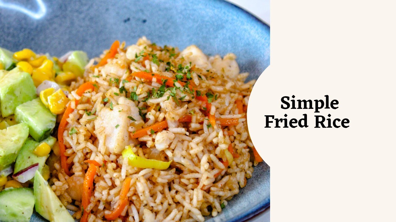 Easy Vegetable and Hake Fried Rice - YouTube