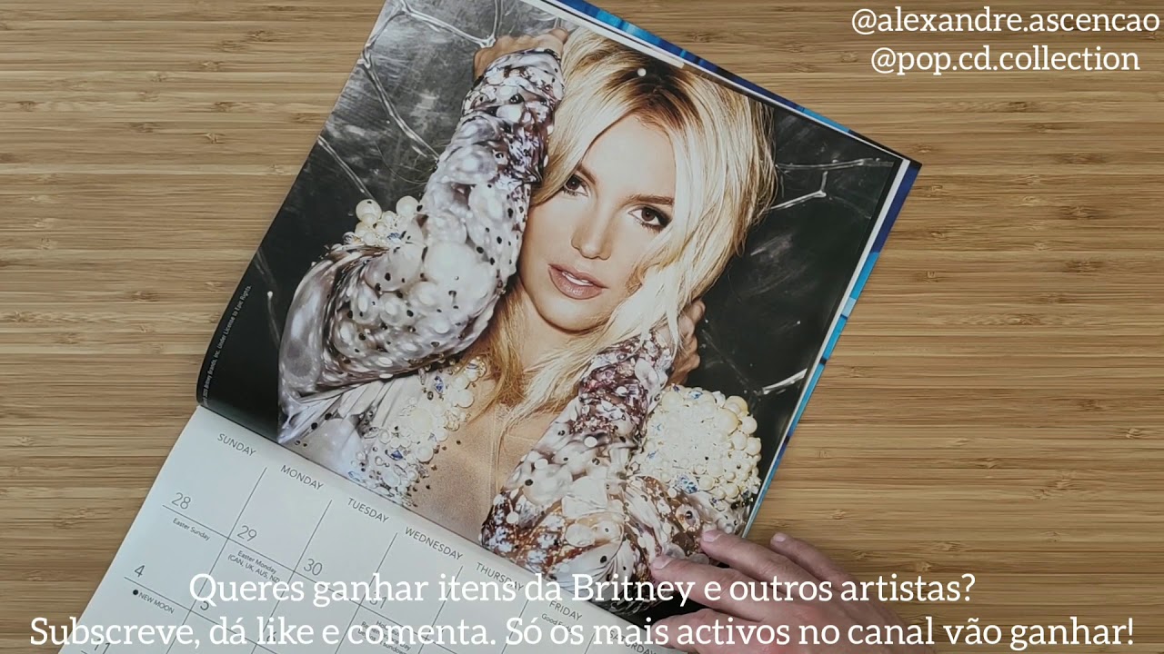 UNBOXING Britney Spears 2021 Calendar - YouTube