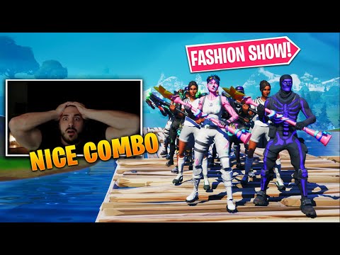 *DUO* Fortnite Fashion Show! FIRE Skin Competition! Best DRIP & COMBO ...