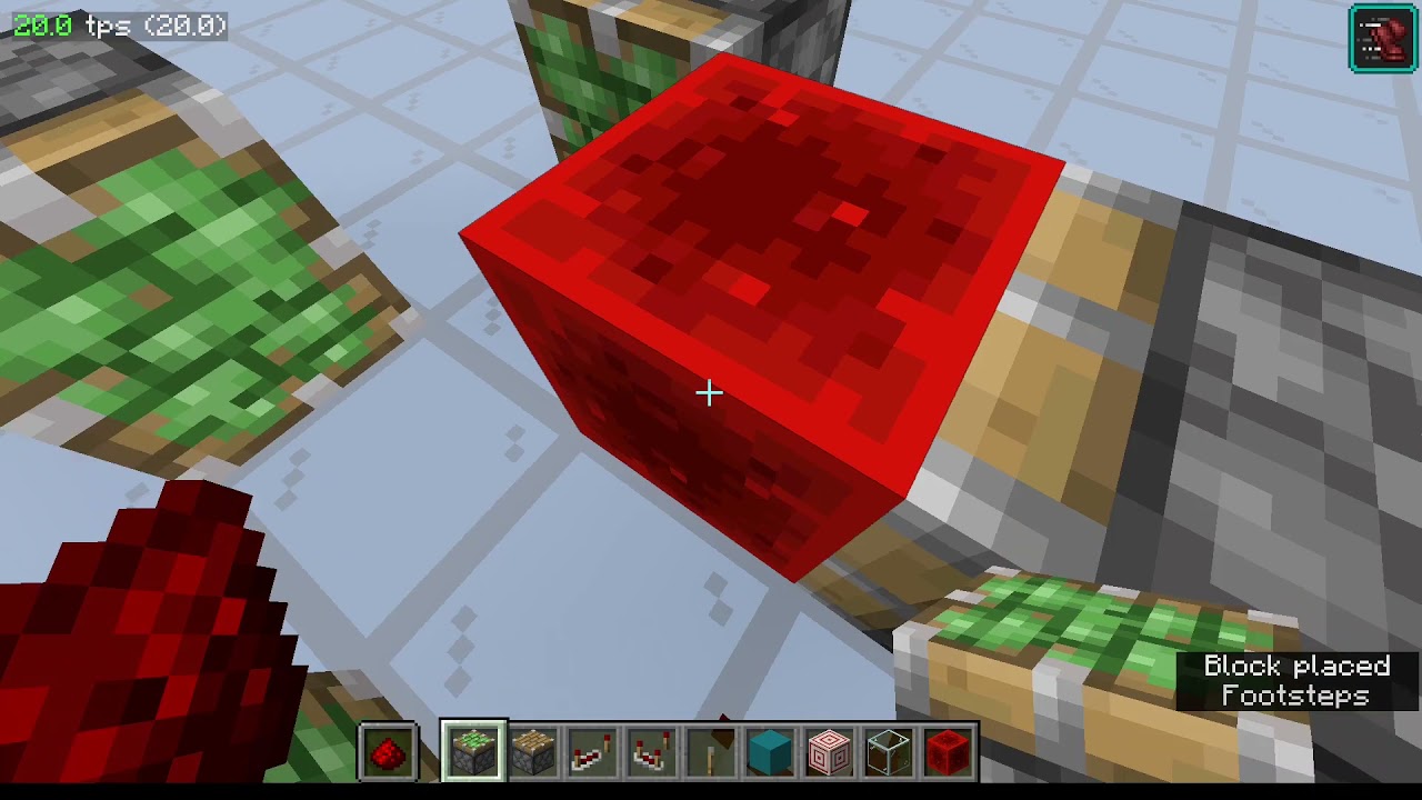 0-tick Redstone Block Clock - YouTube