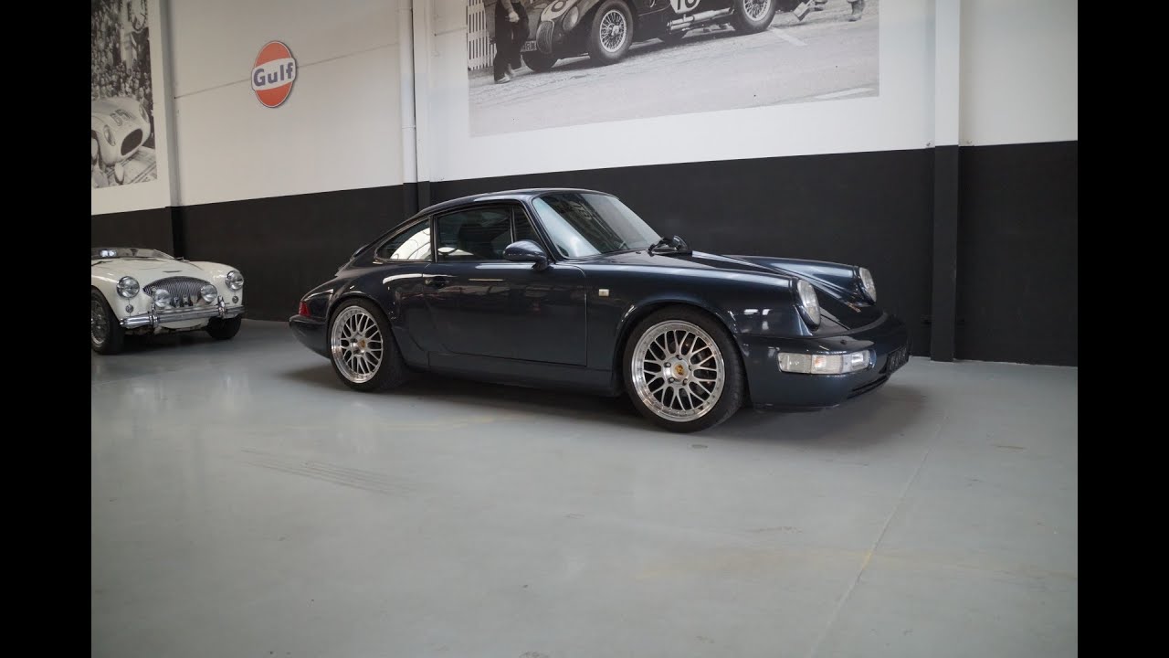 1990 Porsche 911 964 Carrera 2 Coupe Manual Marine Blue Stunning ...
