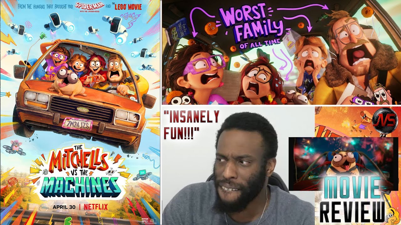 The Mitchells vs. The Machines (Netflix) - MOVIE REVIEW (Spoiler Free ...
